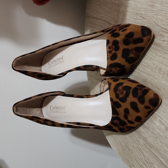 Catherine Malandrino | Shoes | Catherine Malandrino Cheetah Heels ...